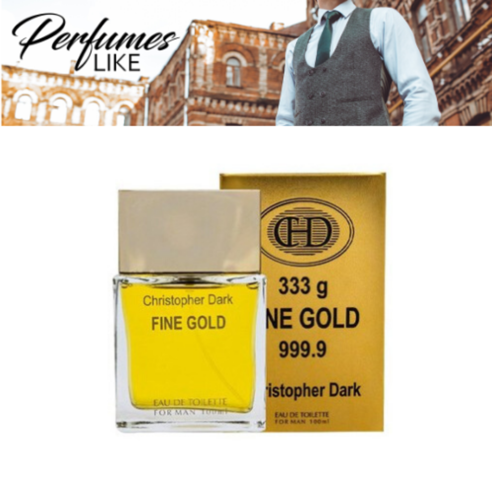 Fine Gold Eau de Toilette by Christopher Dark – PerfumesLike Ltd